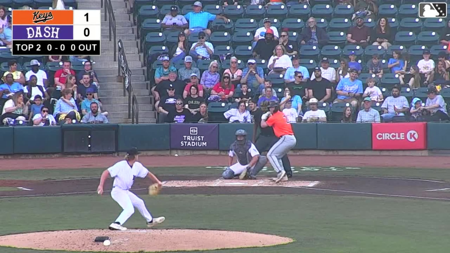 Colin Tuft homers (1) on a fly ball to right field. Braylin Tavera ...
