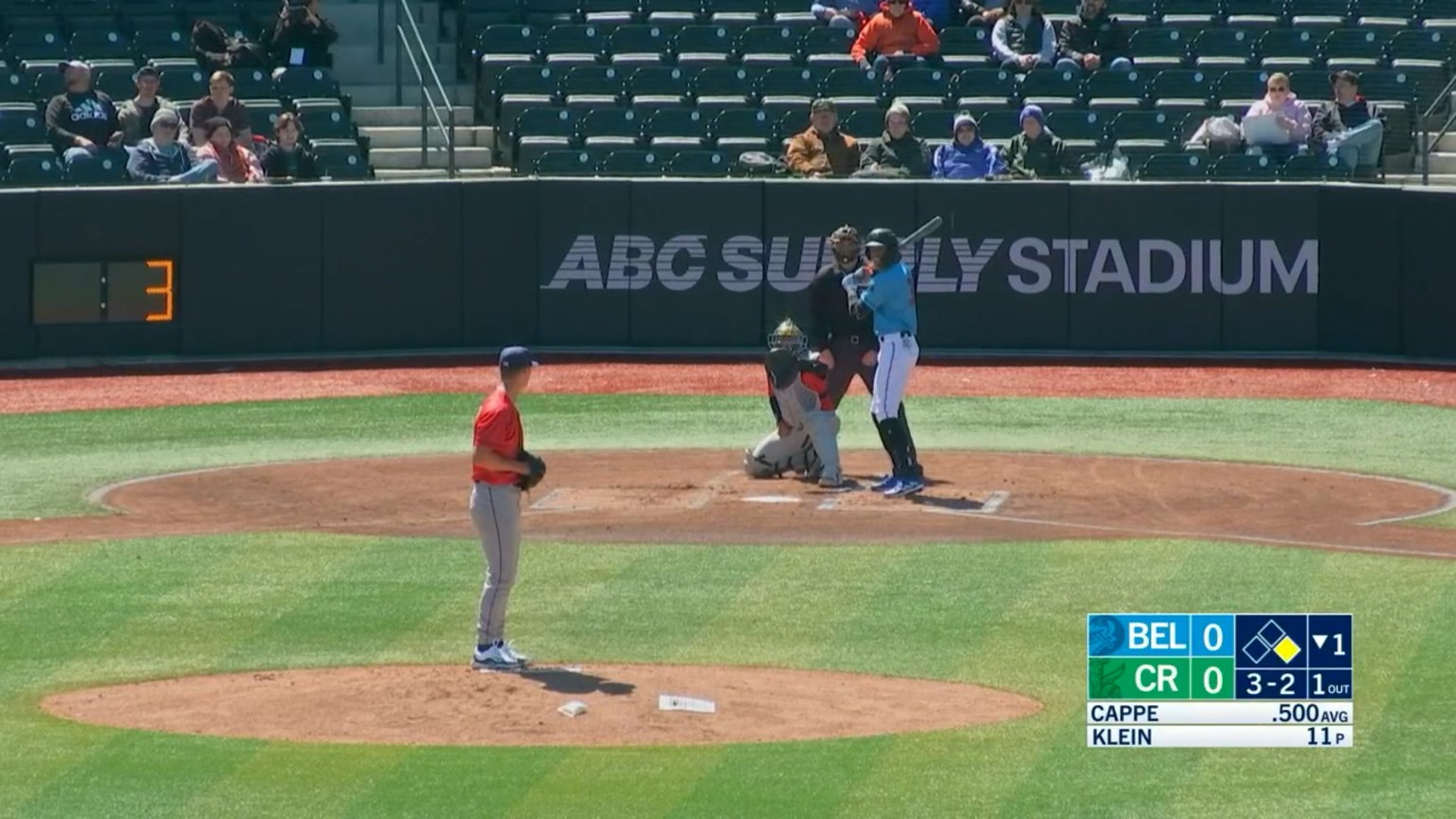 John Klein strikes out six batters | 04/06/2024 | Kernels