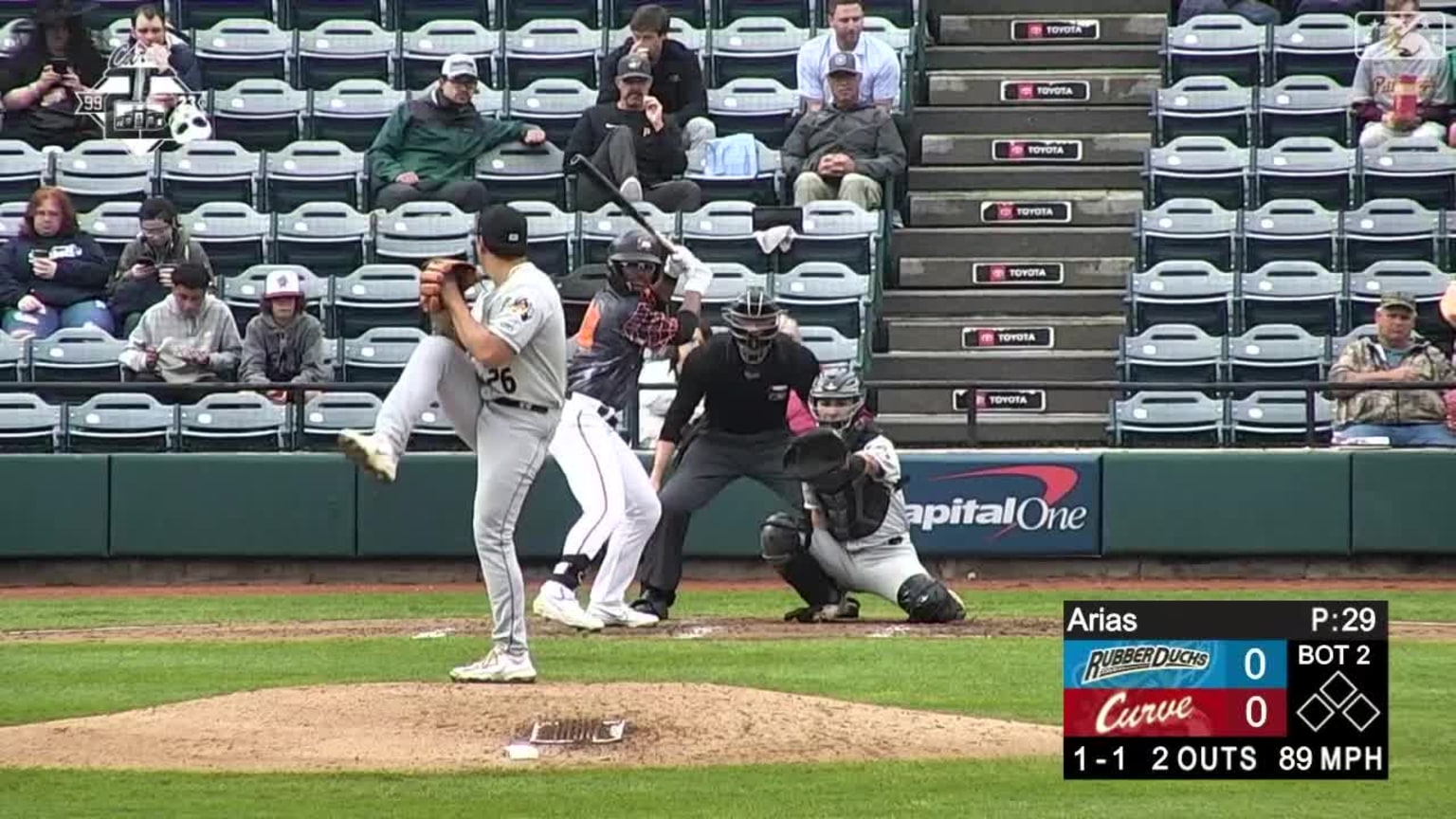 Matt Fraizer's three doubles | 05/13/2023 | MiLB.com