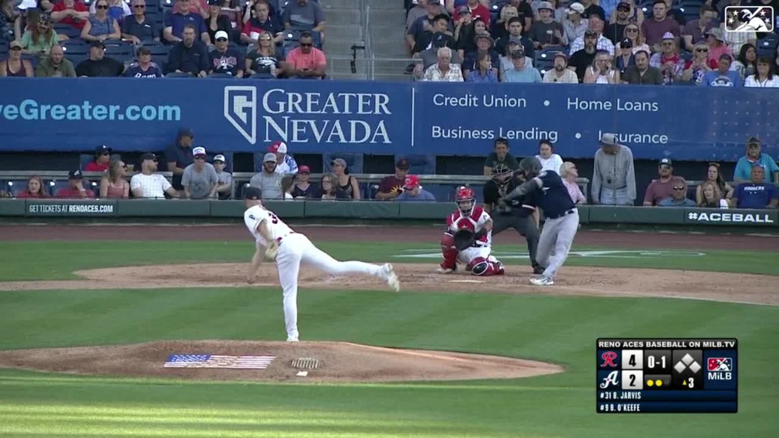 Brian O'Keefe's 445-ft. home run | 07/05/2023 | MiLB.com