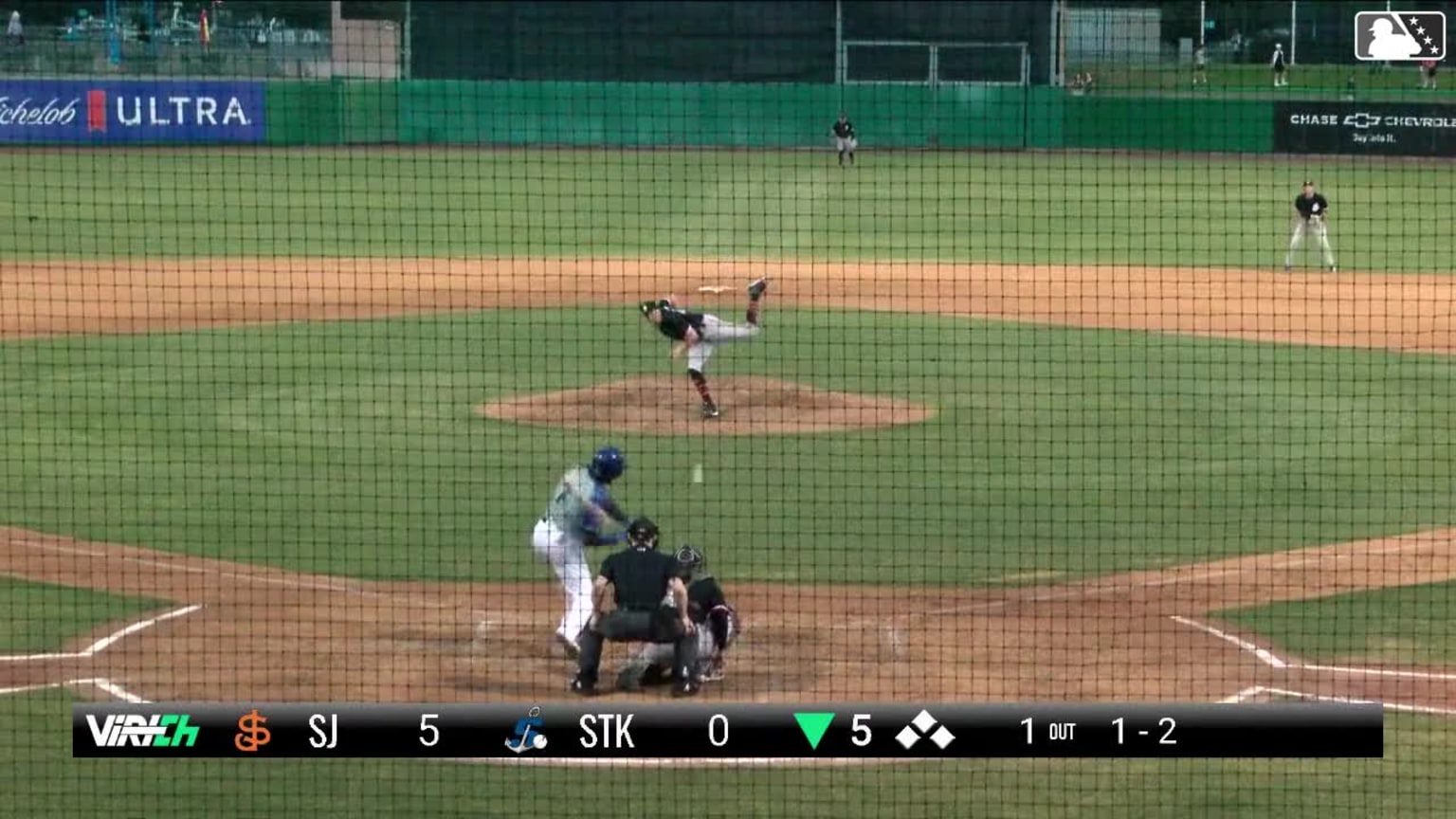 Dylan Carmouche collects his eighth strikeout | 06/09/2024 | Giants Dylan Carmouche collects his eighth strikeout | 06/09/2024 | Giants