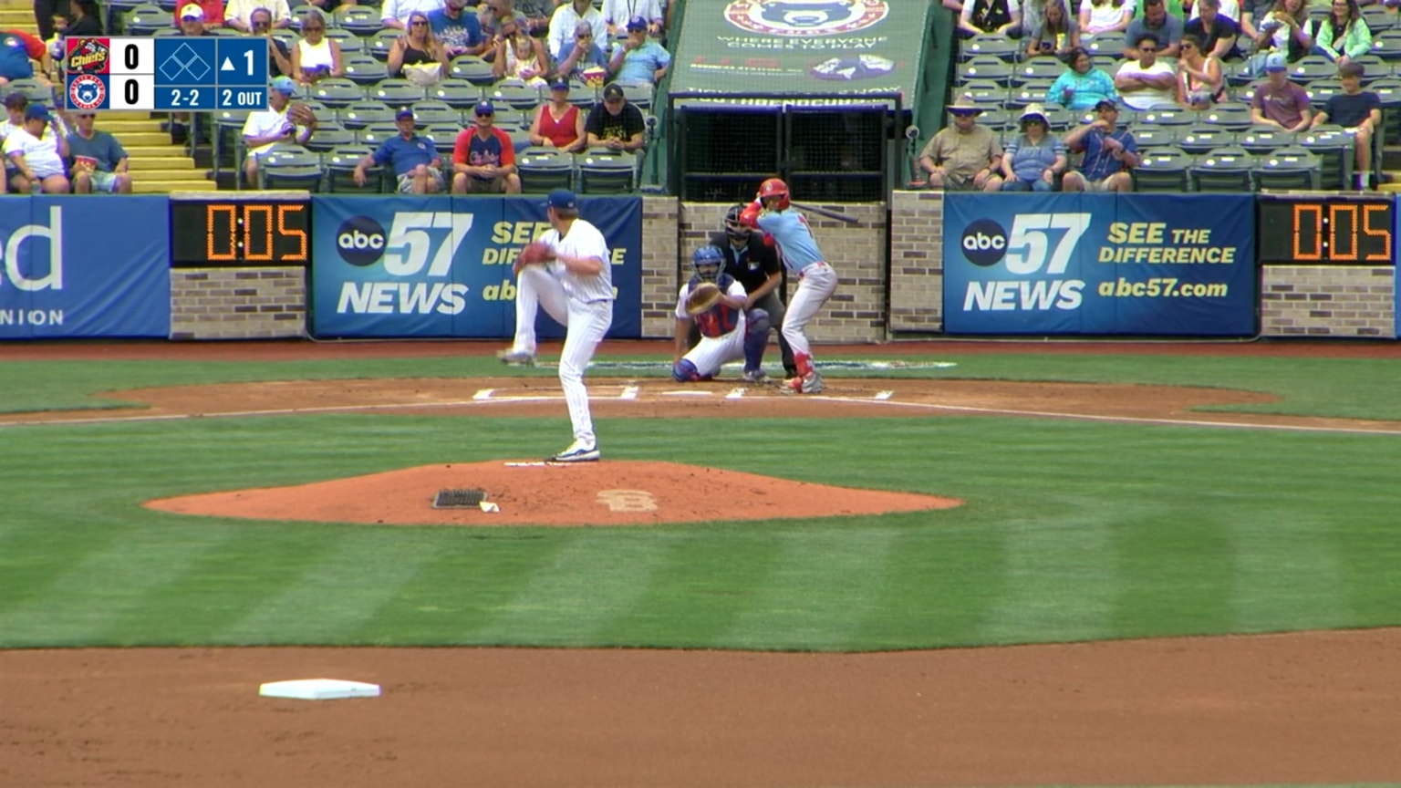 Drew Gray strikes out the side | 07/24/2024 | Cubs