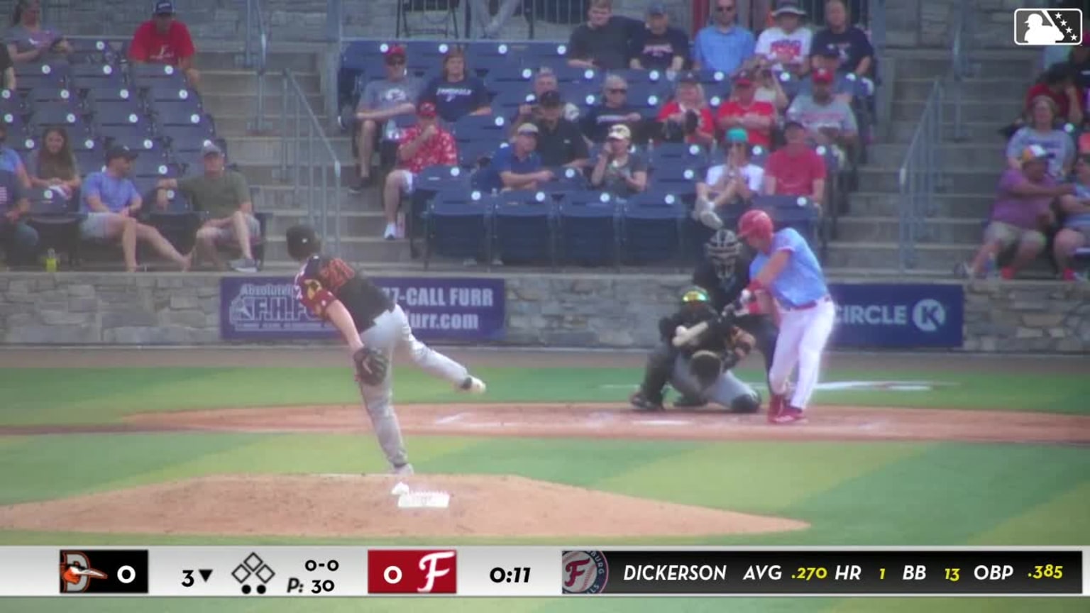 Luke Dickerson's solo home run | 06/04/2025 | Nationals
