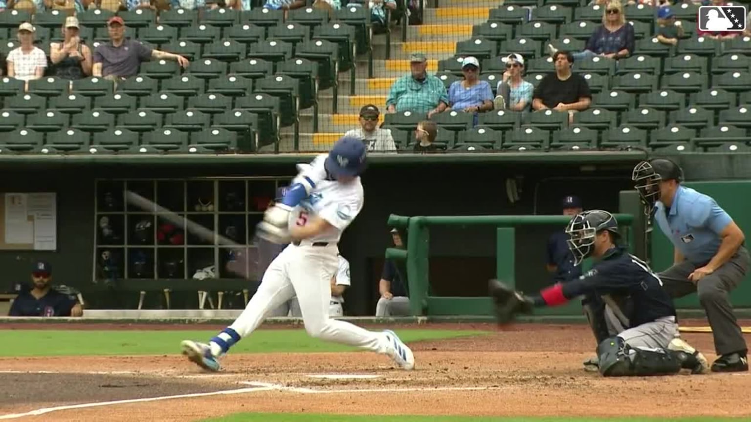 Alex Freeland's solo homer | 06/18/2025 | Comets