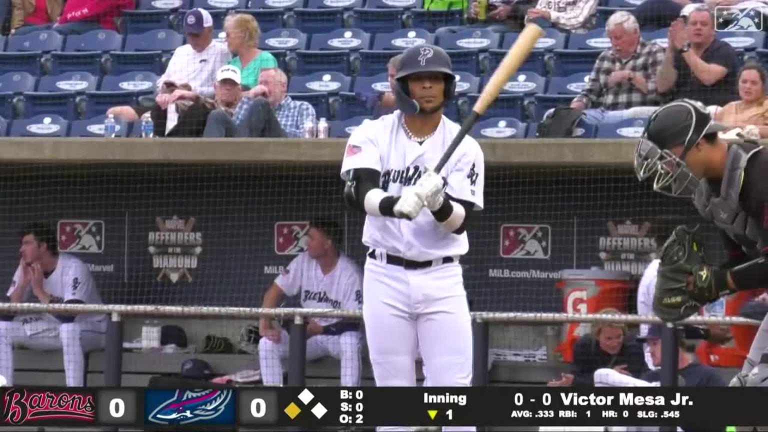 Mesa Jr. hits for the cycle | 04/19/2023 | MiLB.com