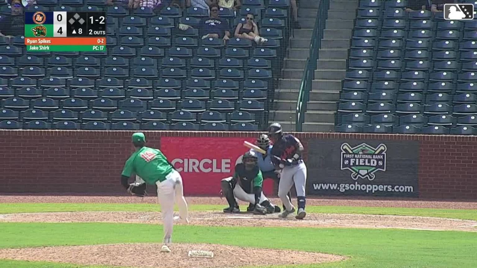 Jake Shirk strikes out a batter in the eighth inning | 07/13/2025 ...