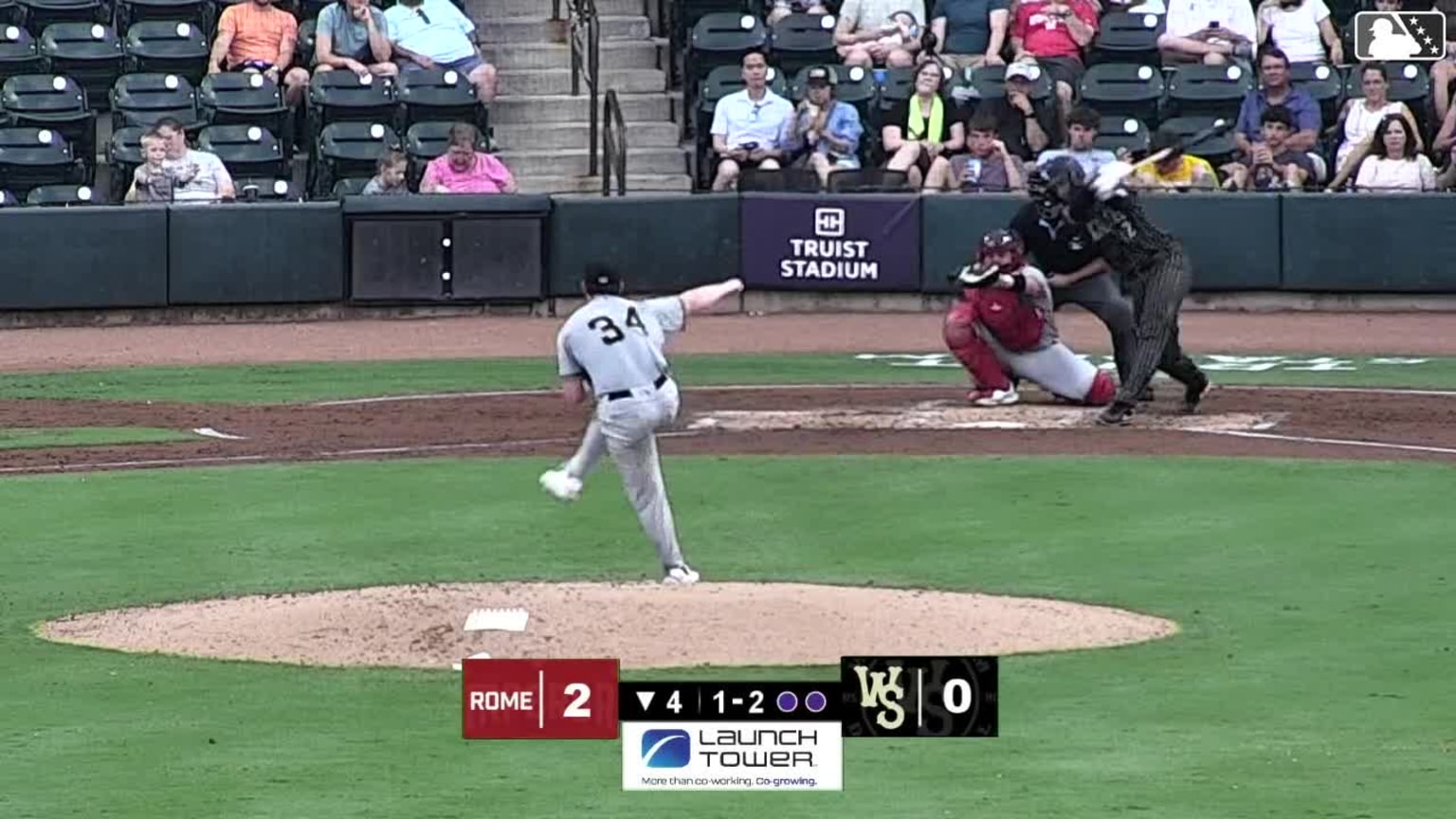 Blake Burkhalter strikes out his fourth batter | 06/30/2024 | MiLB.com