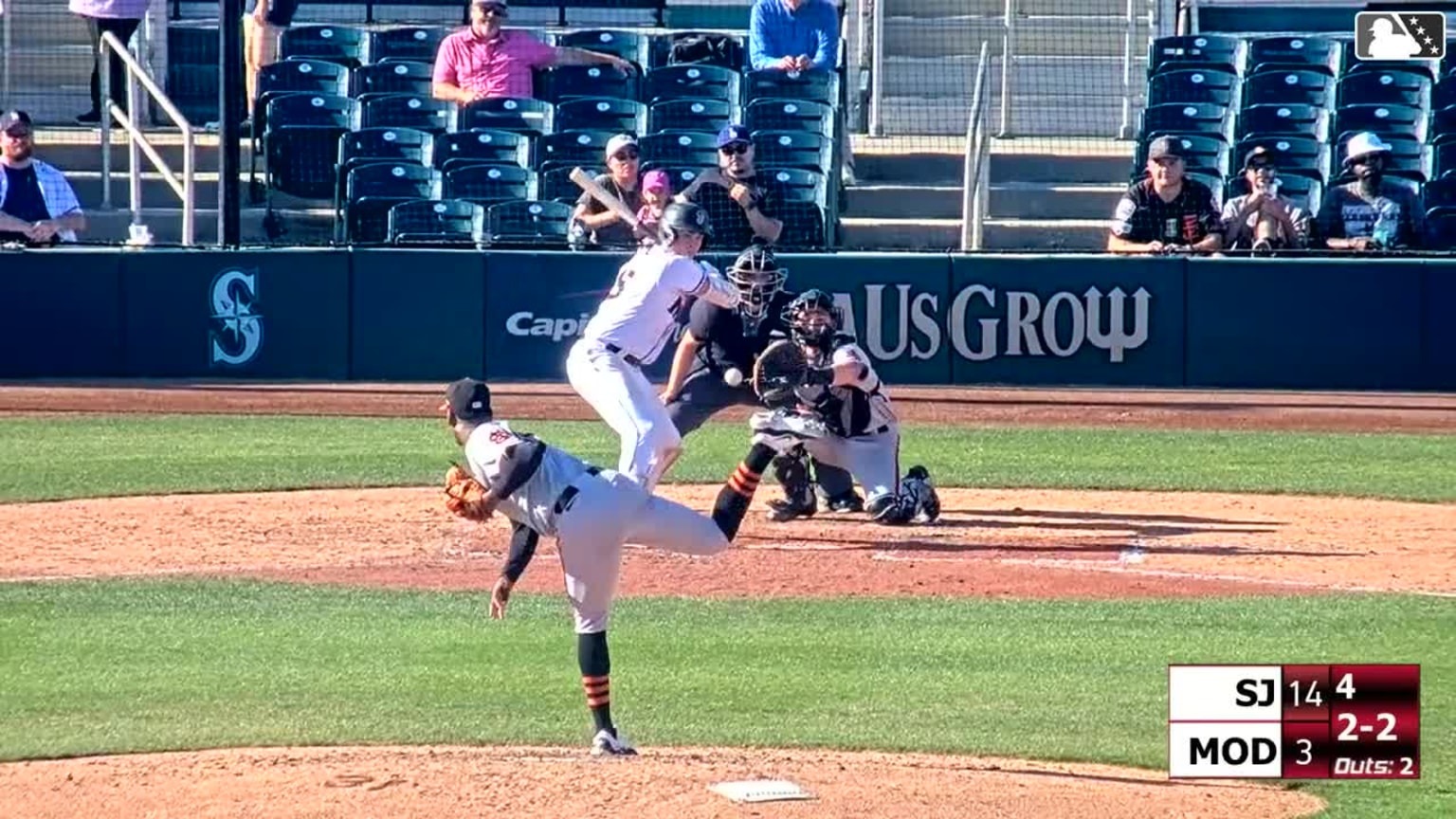 Ubert Mejias' sixth strikeout | 05/16/2024 | Giants