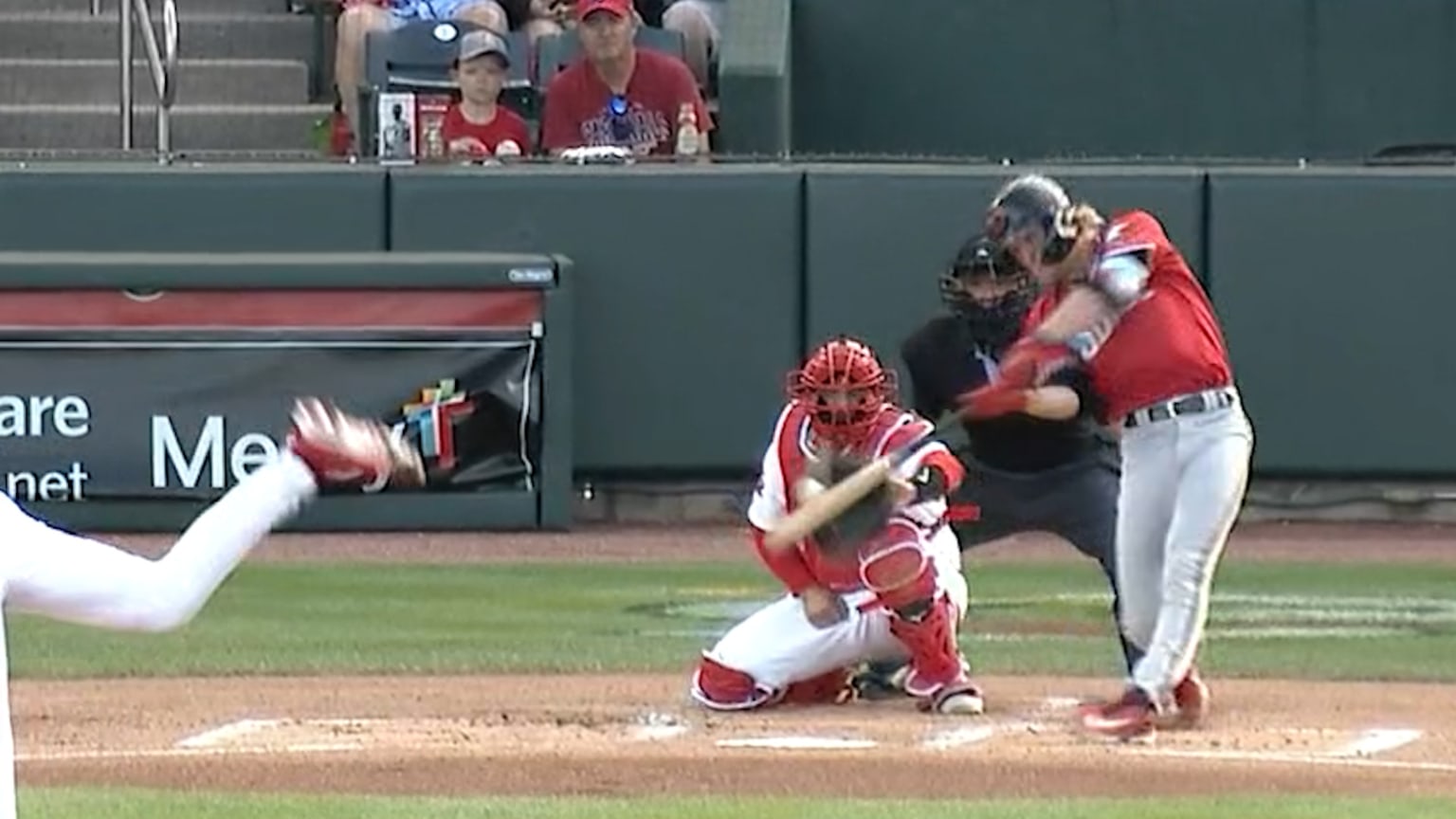 Ben Ross' first Double-A home run | 04/13/2024 | Wind Surge