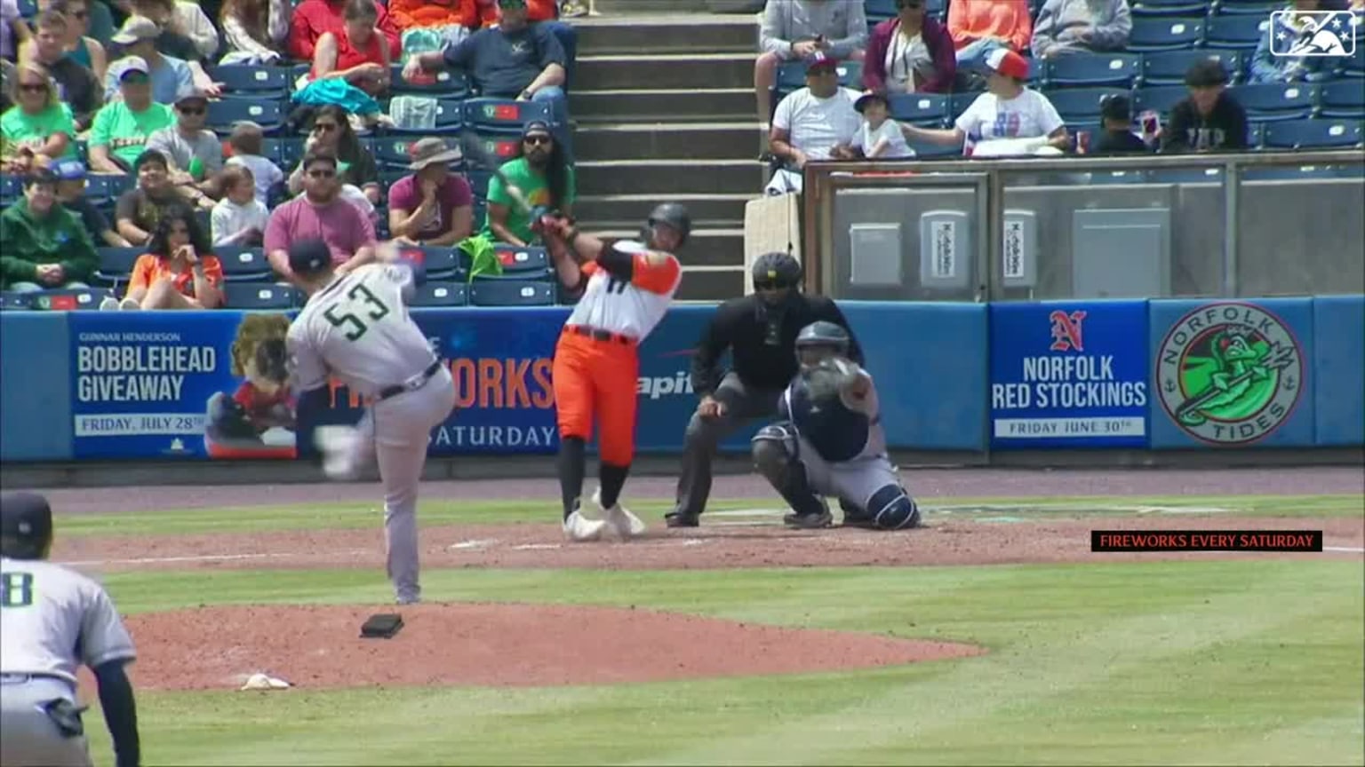 Colton Cowser's solo home run | 06/04/2023 | Tides