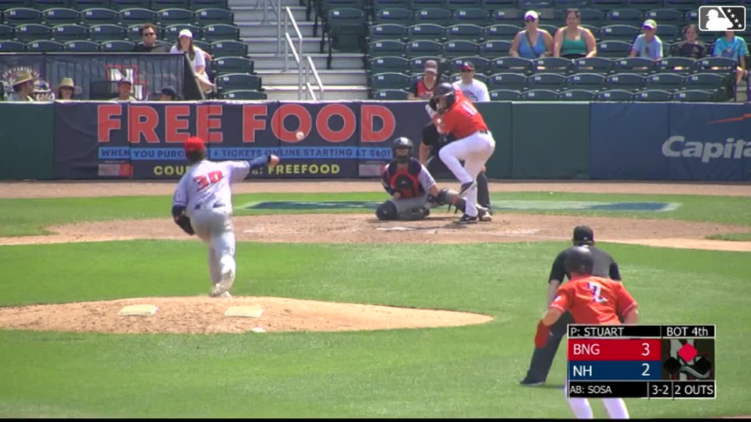 Tyler Stuart's third strikeout | 07/15/2024 | MiLB.com