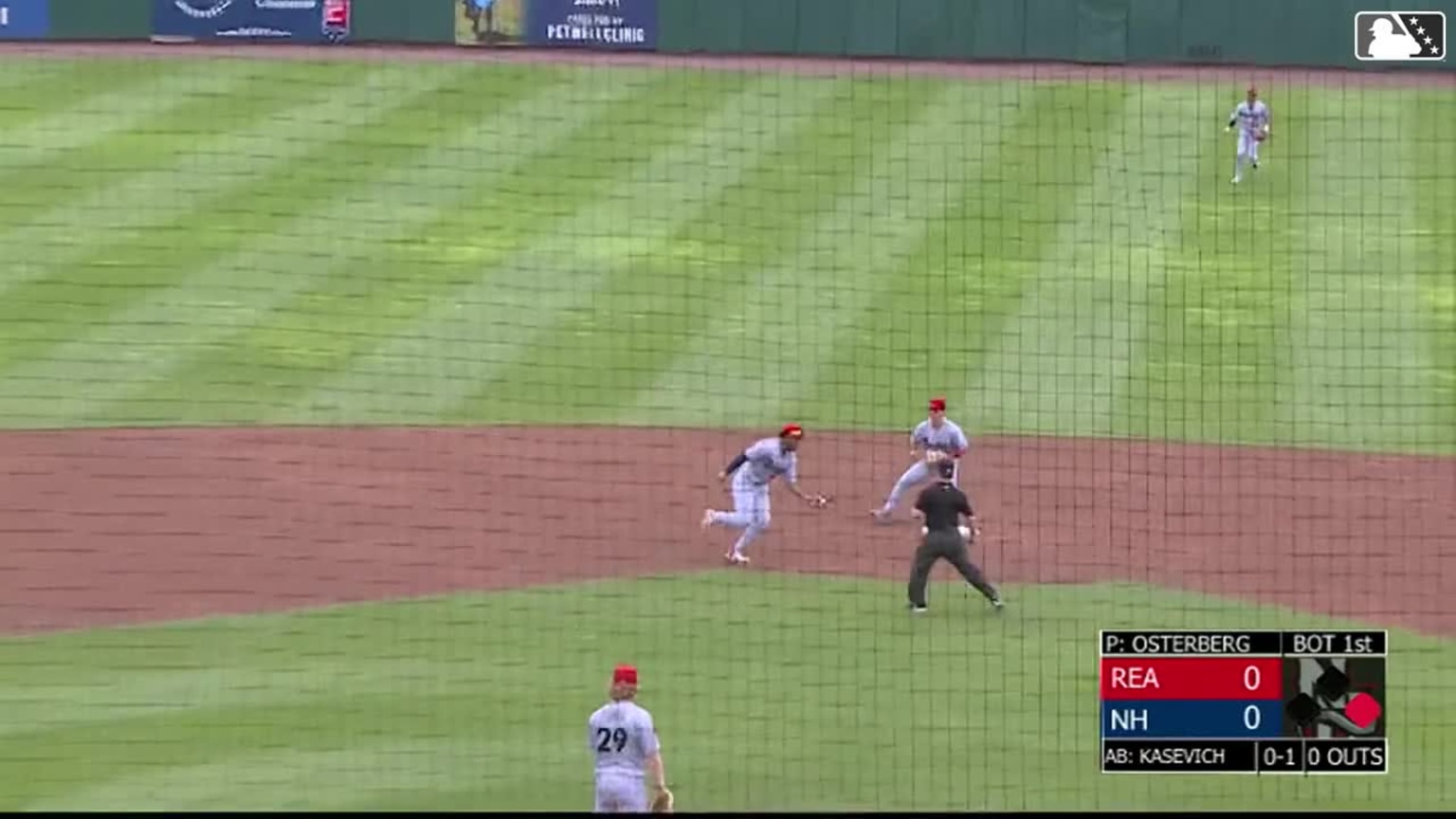 Erick Brito starts a double play | 07/25/2024 | Fightin Phils