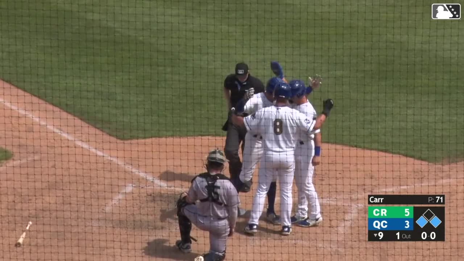 Trevor Werner's solo homer | 07/28/2024 | River Bandits