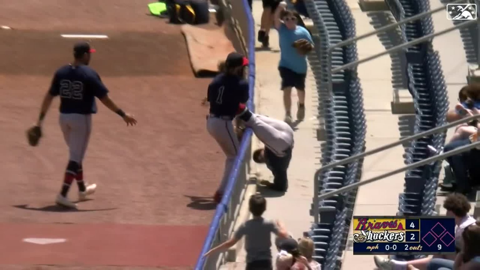 Philip stays with the play | 04/27/2023 | MiLB.com