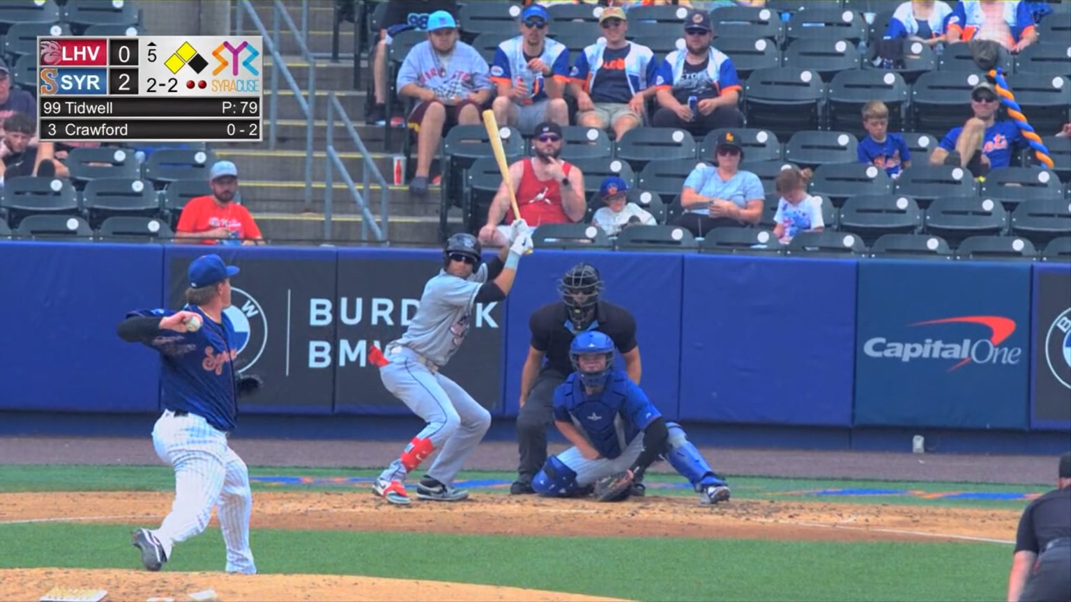 Blade Tidwell's six strikeouts | 07/19/2025 | Mets