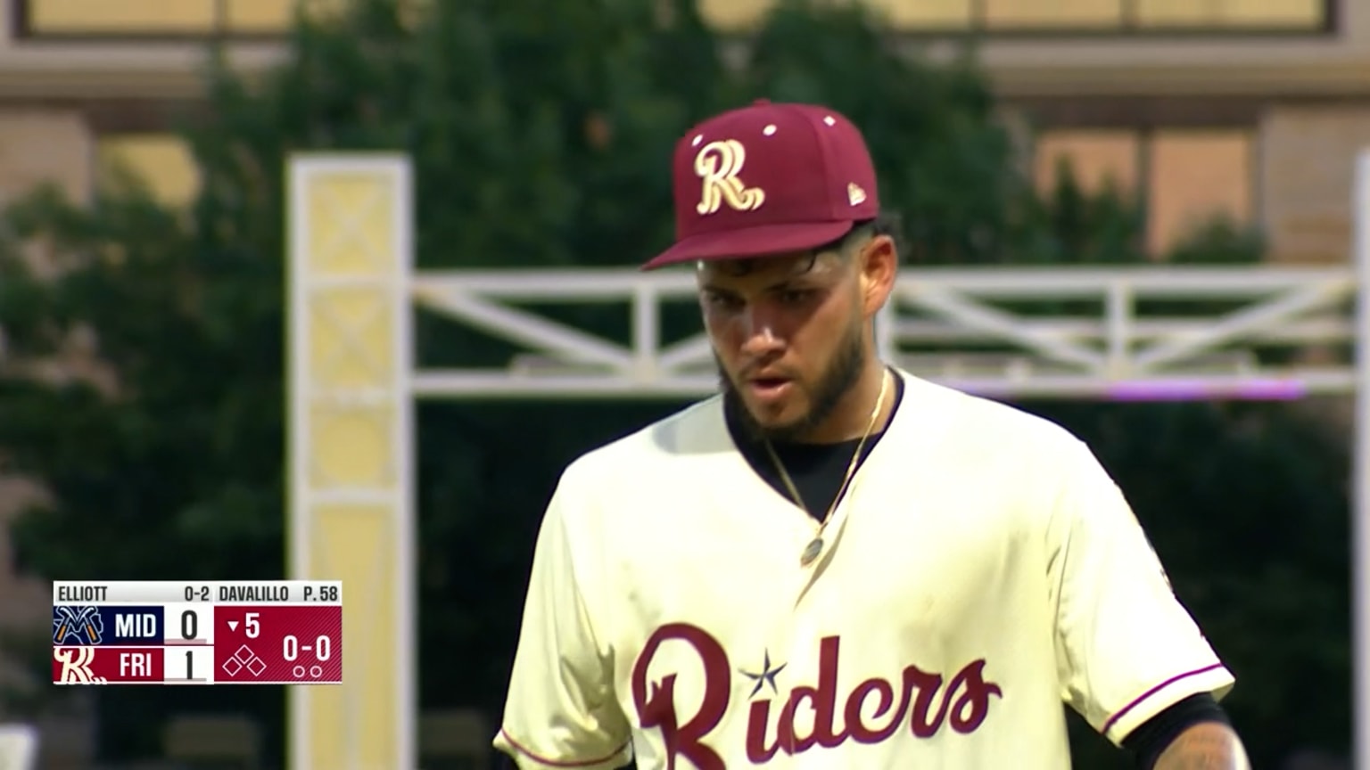 David Davalillo's seven scoreless innings | 08/15/2025 | RoughRiders