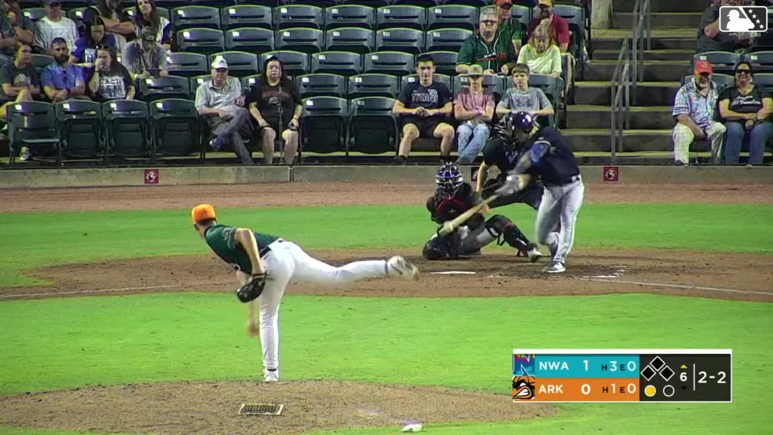Logan Evans fans his sixth batter | 05/18/2024 | Travelers