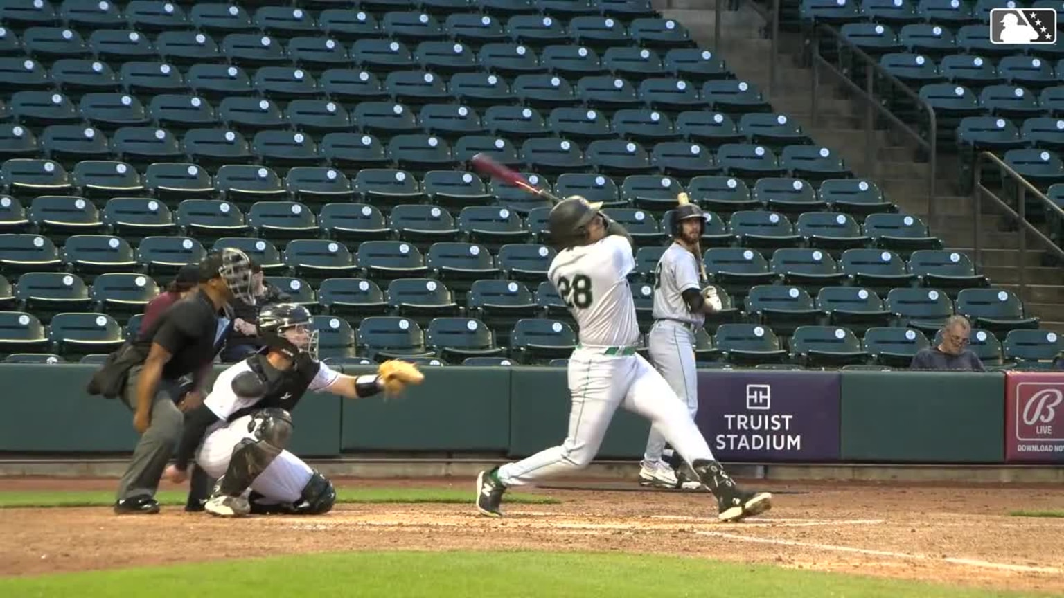 Lonnie White Jr.'s two-run home run | 04/12/2024 | Grasshoppers