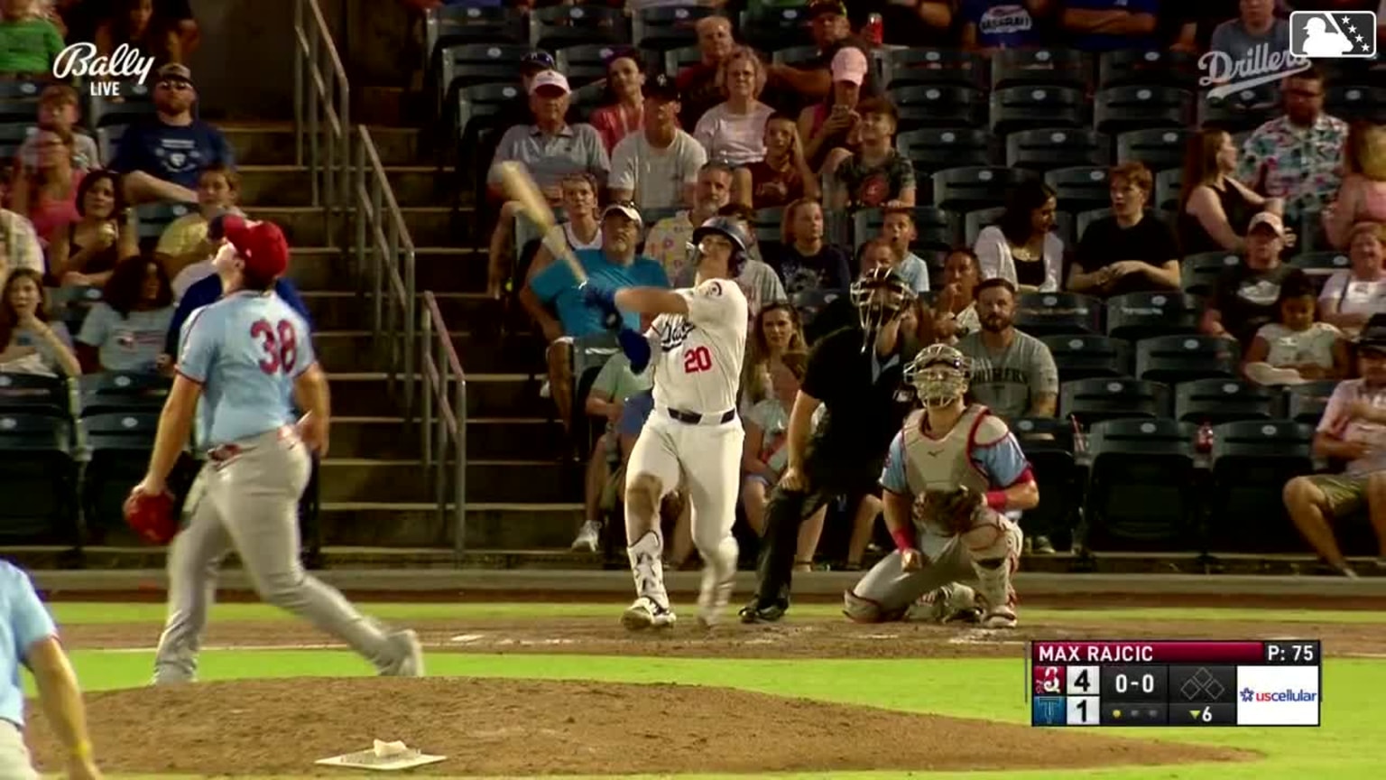 Dalton Rushing cranks solo homer | 08/04/2024 | Drillers