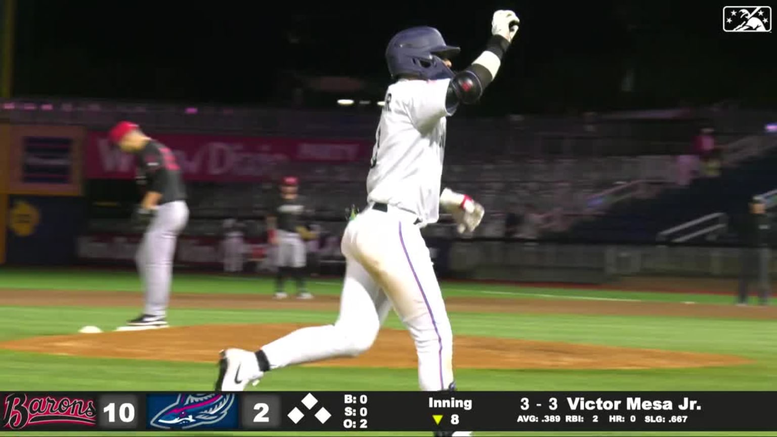 Victor Mesa Jr.'s solo home run | 04/19/2023 | MiLB.com
