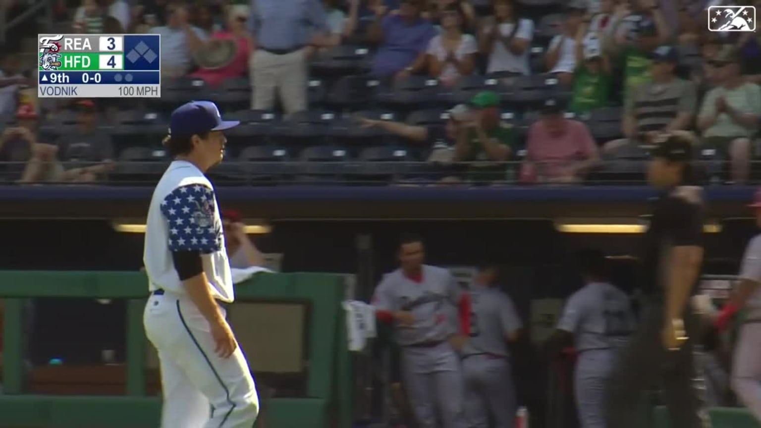 Victor Vodnik earns the save | 08/06/2023 | Yard Goats
