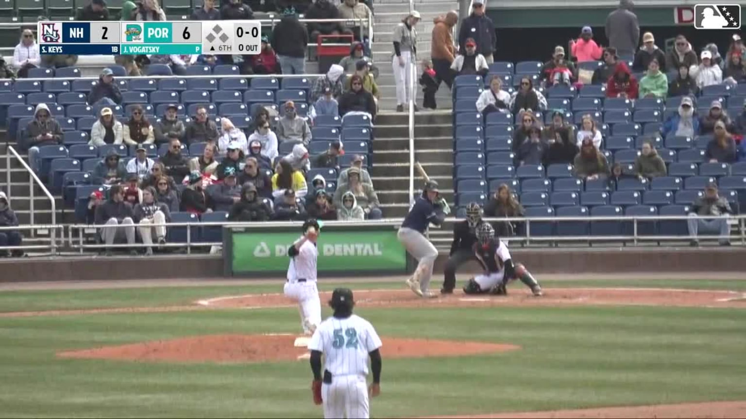 Sean Keys homers (2) on a fly ball to right center field. | 04/12/2026 ...