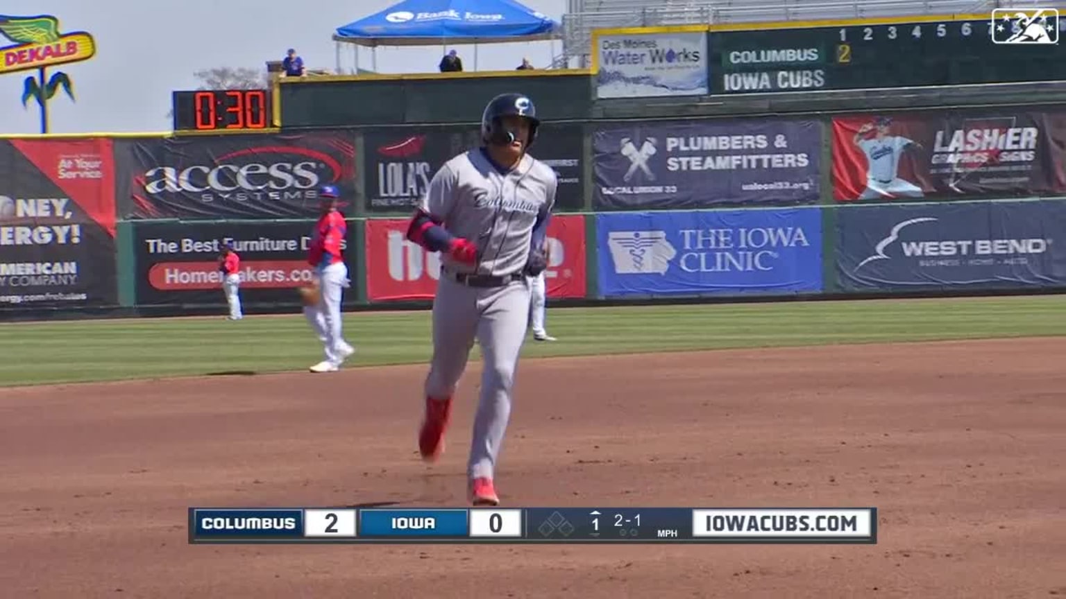 Bo Naylor's 1st inning home run | 04/02/2023 | Clippers