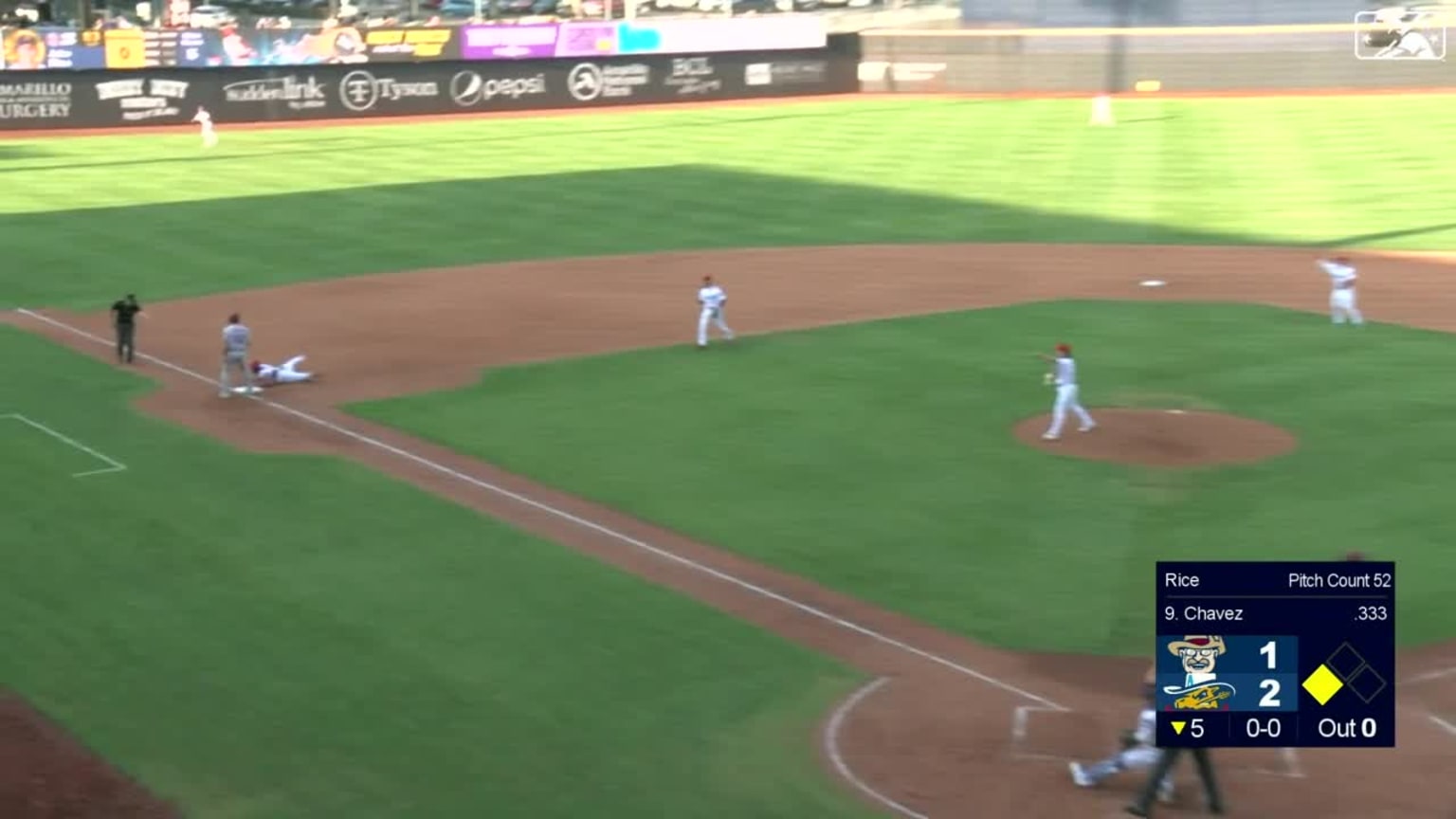 Forbes' unassisted double play | 09/02/2022 | Sod Poodles