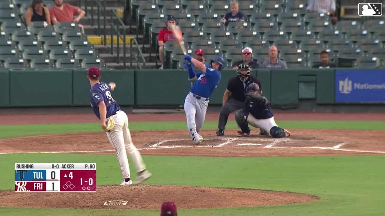 Dalton Rushing launches his 11th homer | 07/25/2024 | Drillers