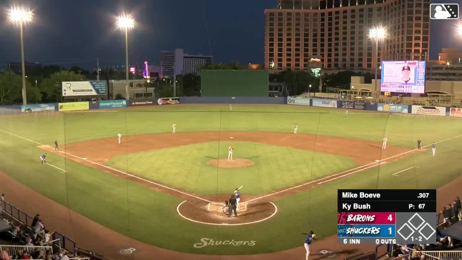 Ky Bush collects his third strikeout | 05/24/2024 | Barons