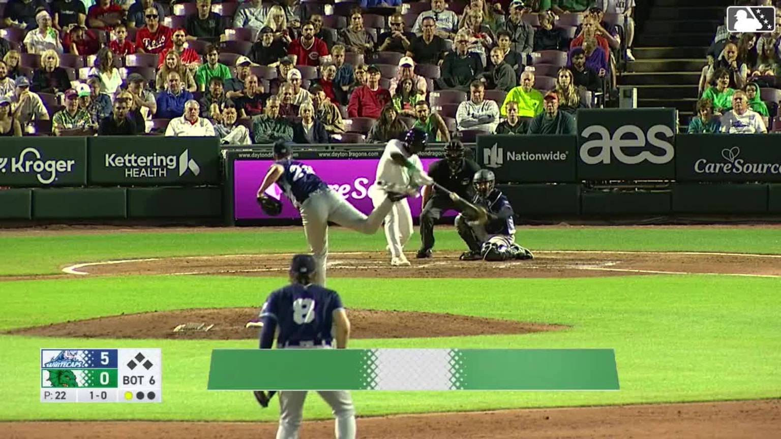 Hector Rodriguez's solo home run | 05/01/2024 | Dragons