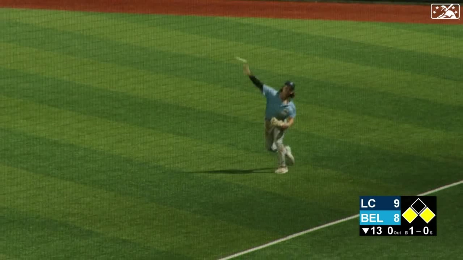 Jake Fox's outfield assist | 08/25/2023 | Captains