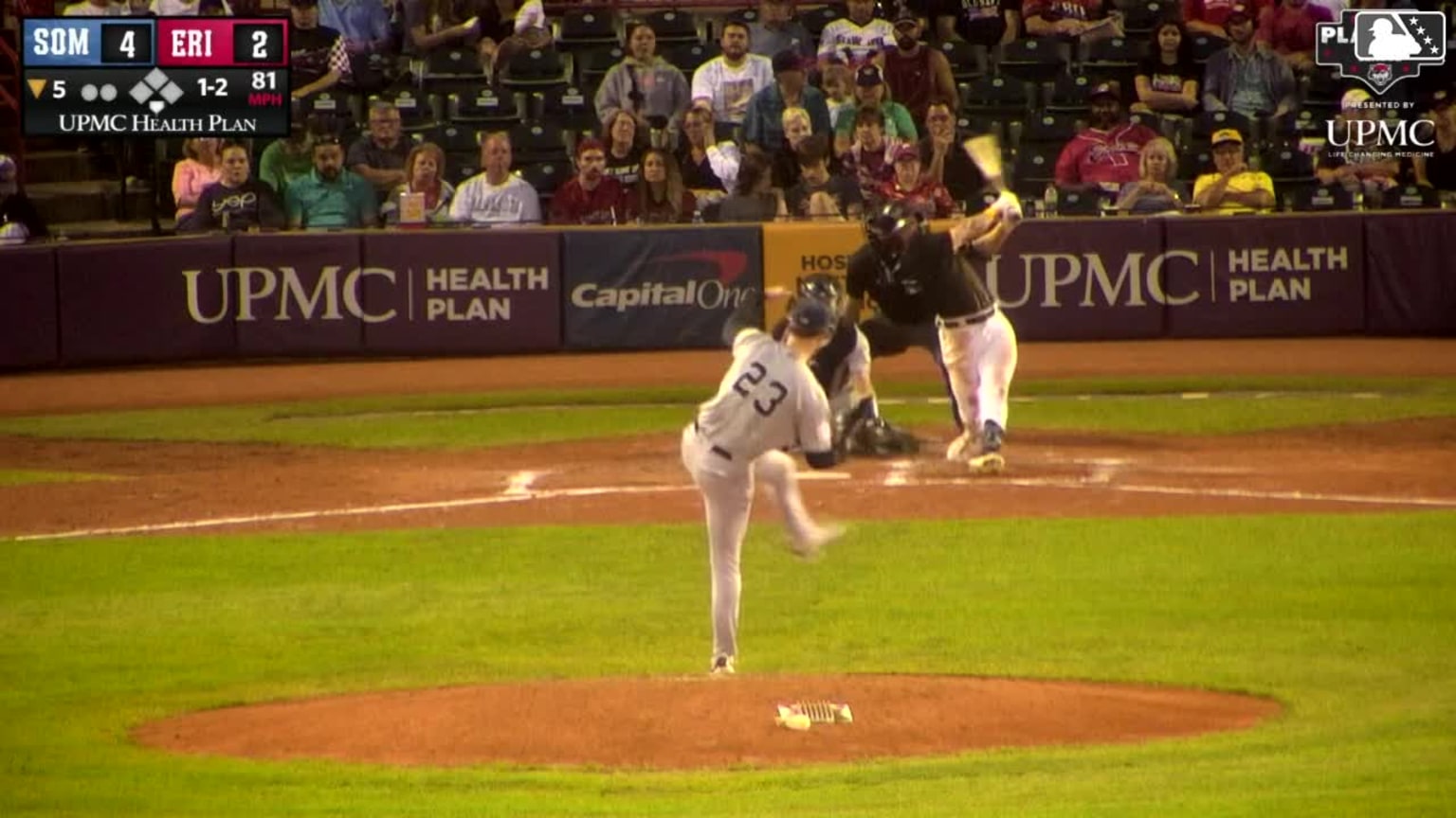 Ben Shields' seventh strikeout | 09/23/2024 | Patriots