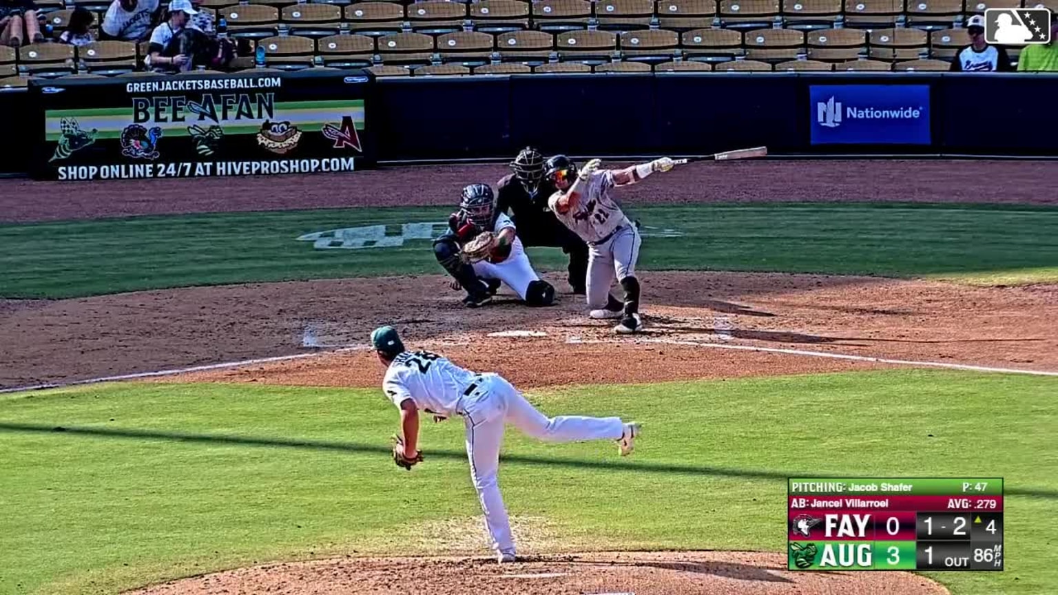 Jacob Shafer's sixth strikeout in scoreless start | 08/19/2024 ...