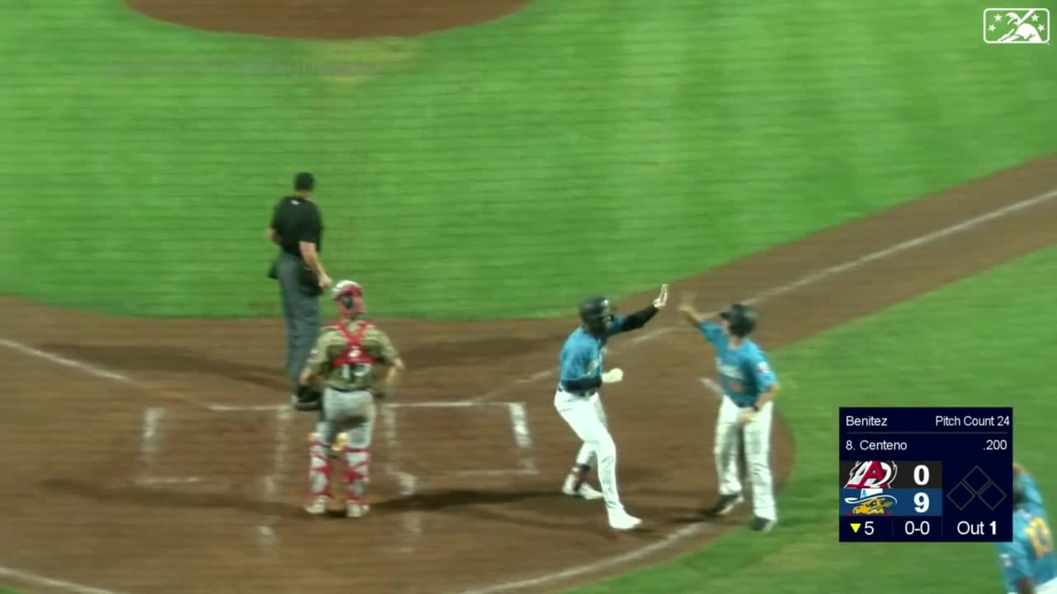 Kristian Robinson's two-run homer | 09/28/2023 | MiLB.com