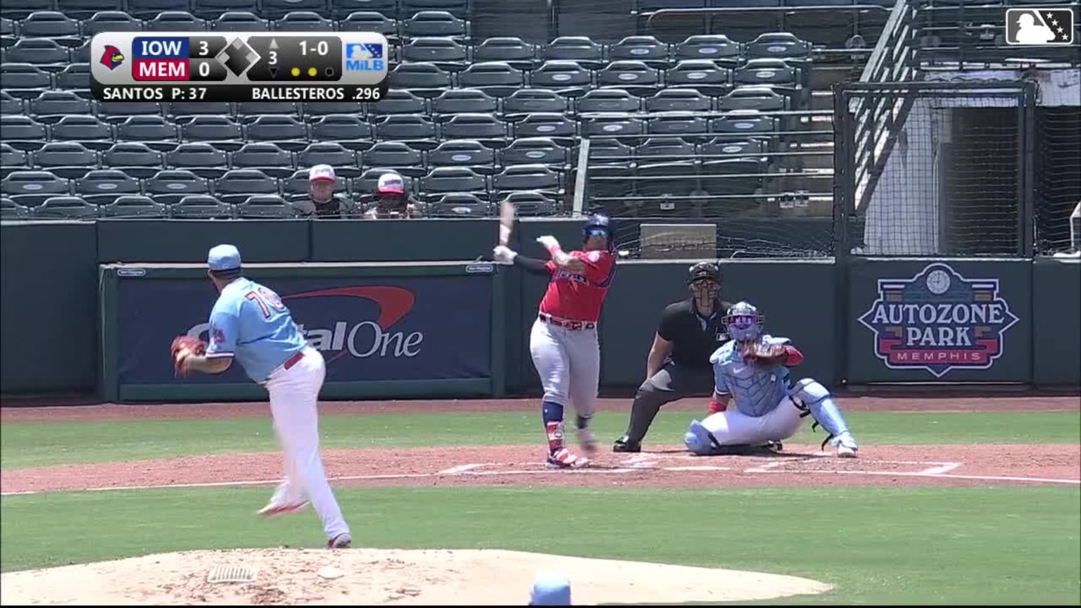 Moises Ballesteros' solo home run | 07/21/2024 | Arizona Complex League