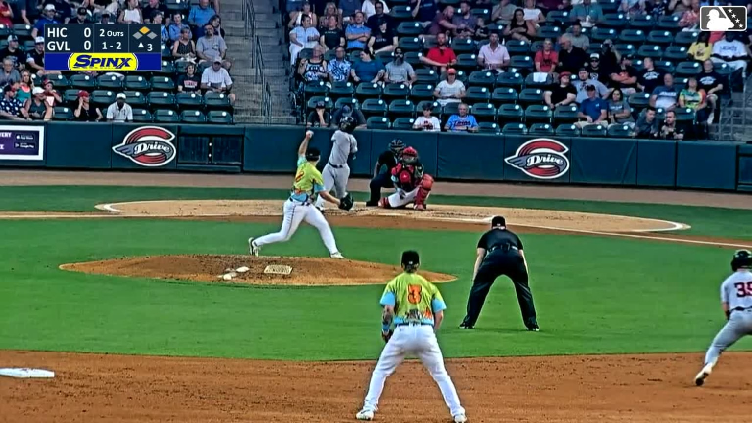 Dalton Rogers' fourth strikeout | 06/29/2024 | Drive