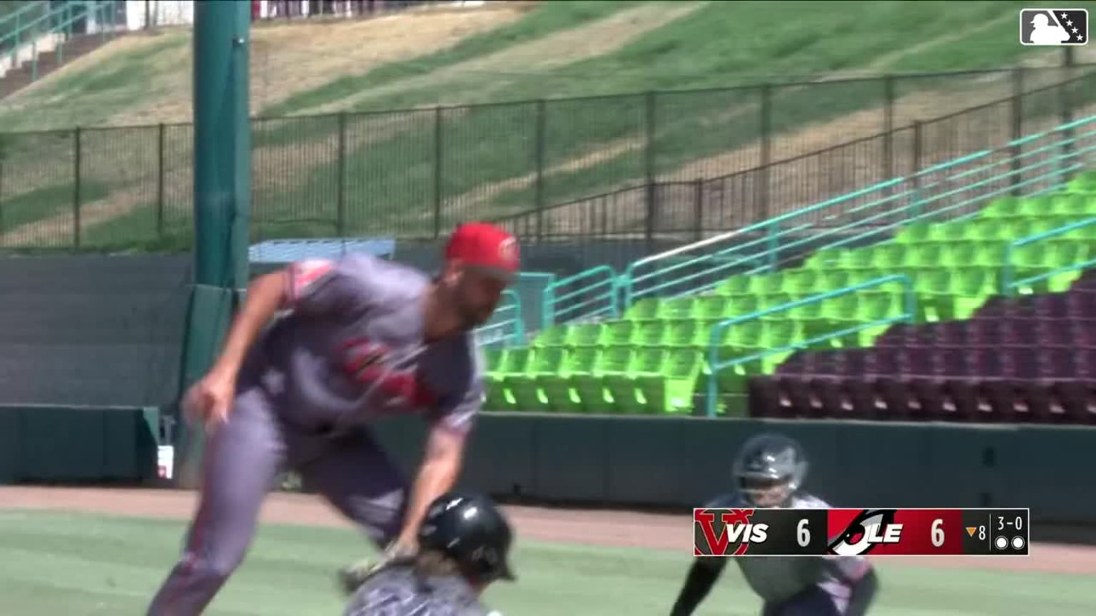 Ethan Long scores on a wild pitch | 07/29/2024 | MiLB.com