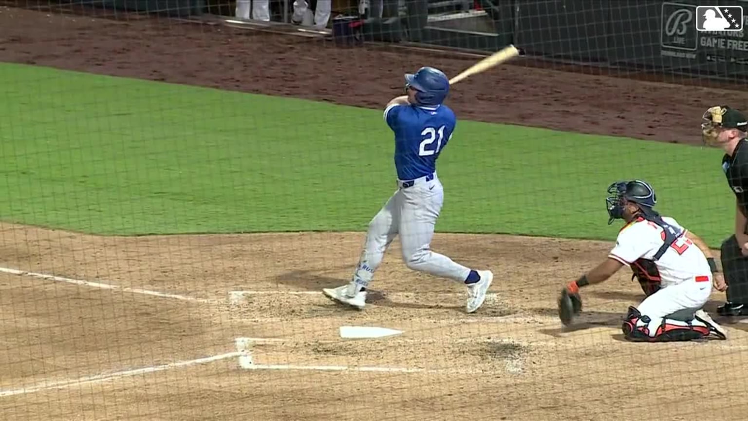 Dalton Rushing's solo homer | 08/15/2024 | Comets