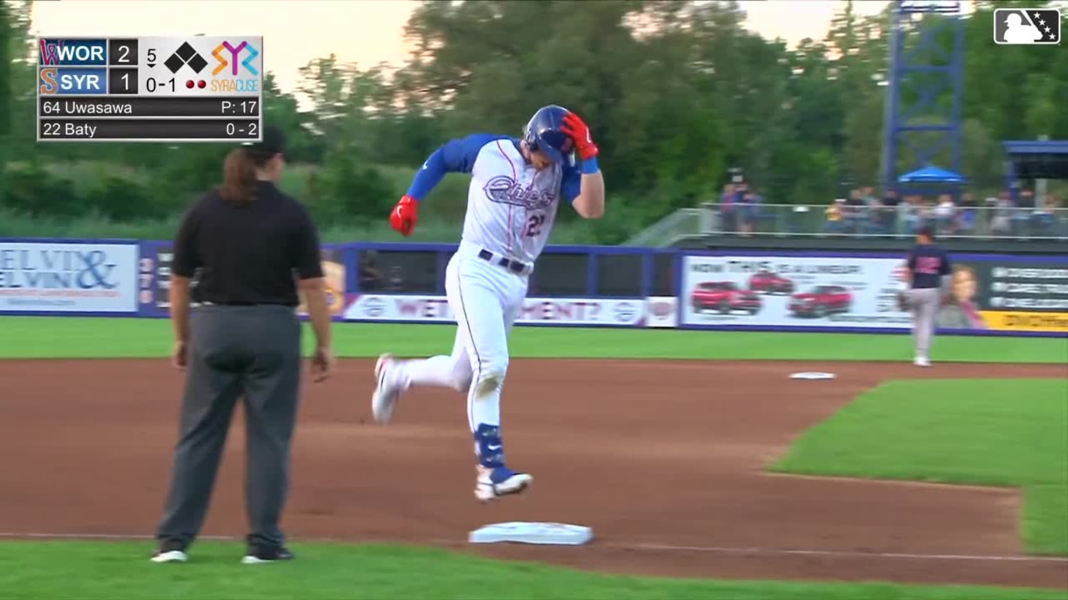 Brett Baty's second homer of the game | 08/11/2024 | MiLB.com