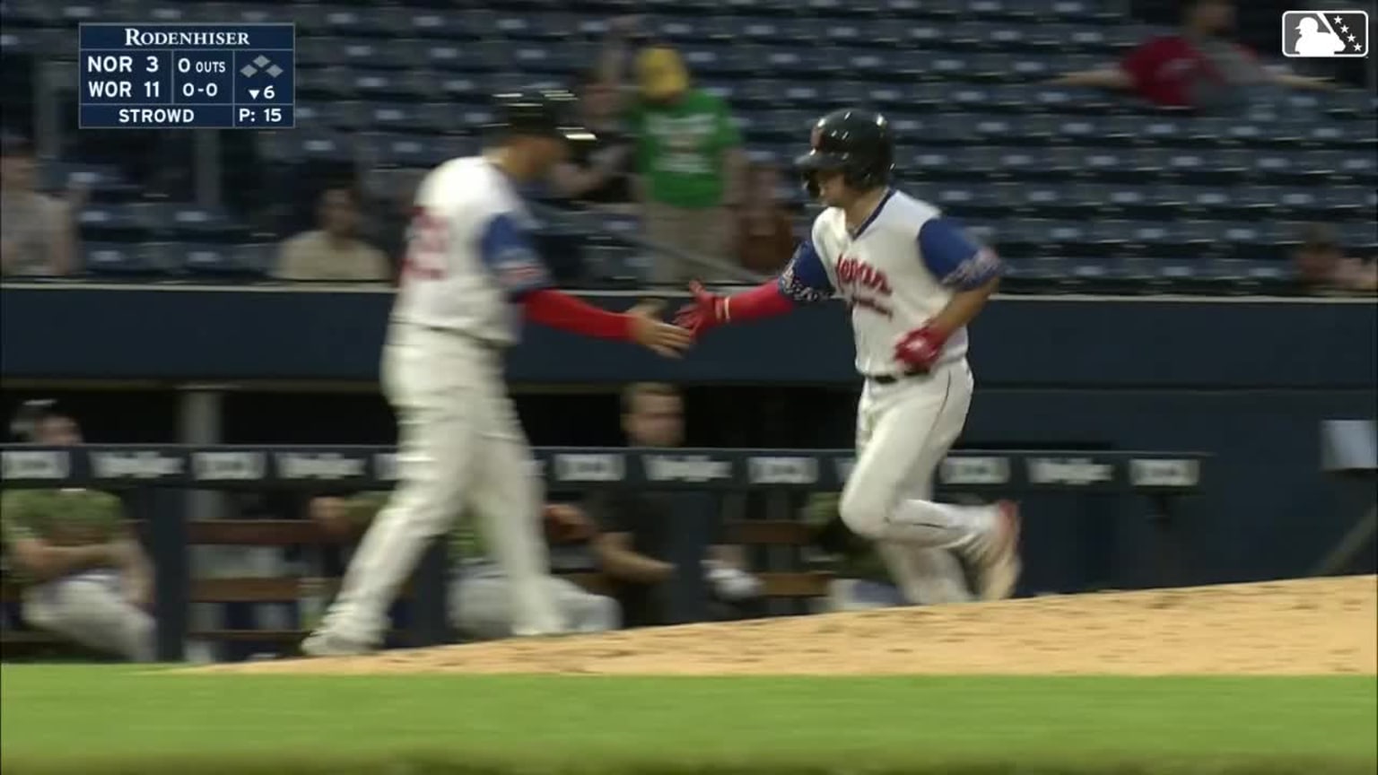 Nathan Hickey launches a two-run home run | 05/22/2024 | Red Sox