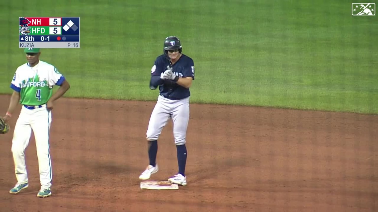 Trey Sweeney's two-run double | 07/20/2023 | Patriots