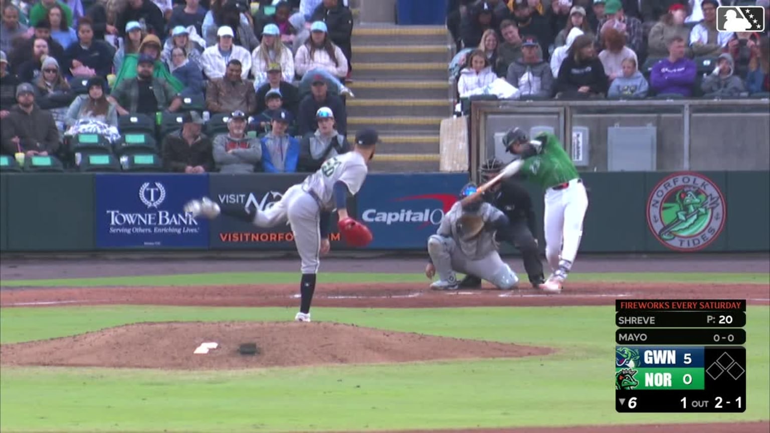 Coby Mayo hits his second home run of the season | 04/12/2025 | Tides