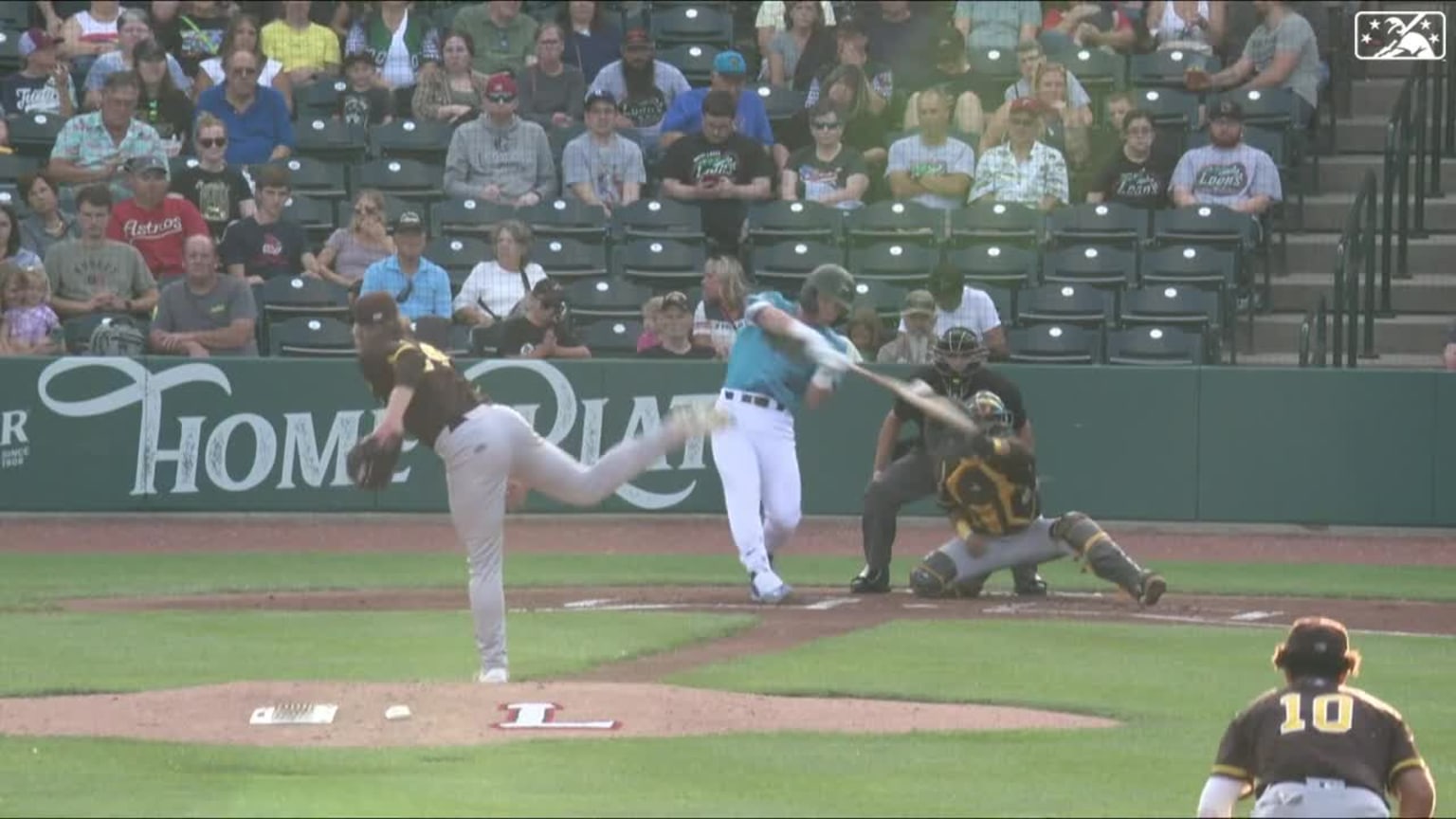 Dalton Rushing's solo home run | 08/25/2023 | Loons