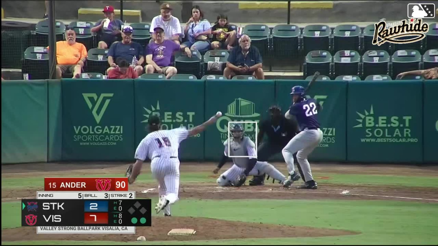 Casey Anderson records his seventh and final K | 08/03/2024 | Rawhide