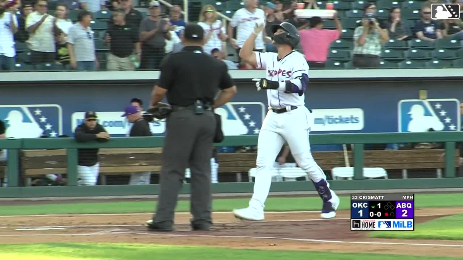 Hunter Goodman belts a solo homer | 04/24/2024 | MiLB.com