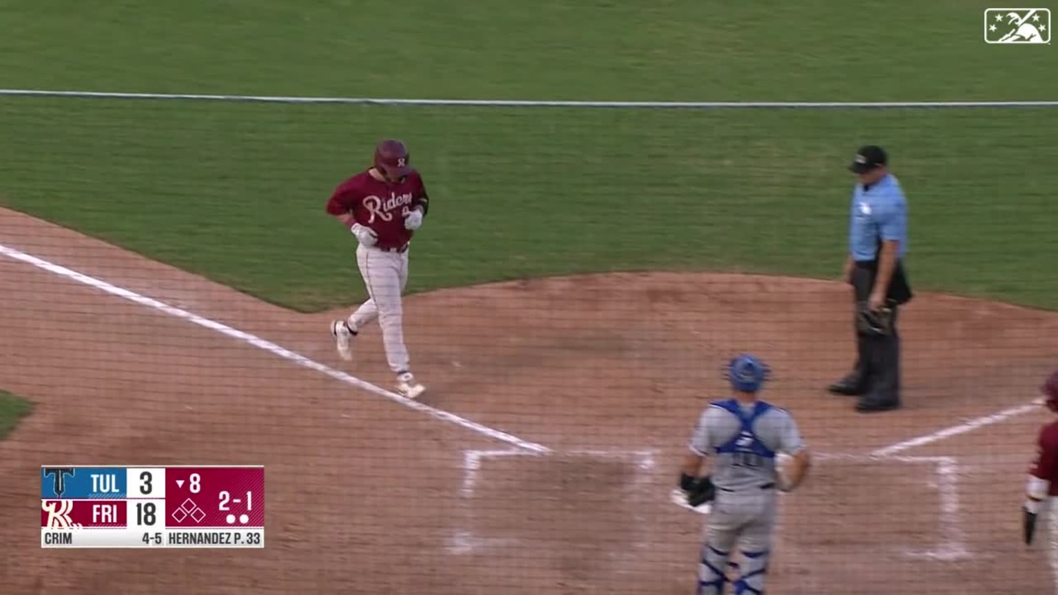 Crim hammers grand slam | 09/12/2022 | RoughRiders
