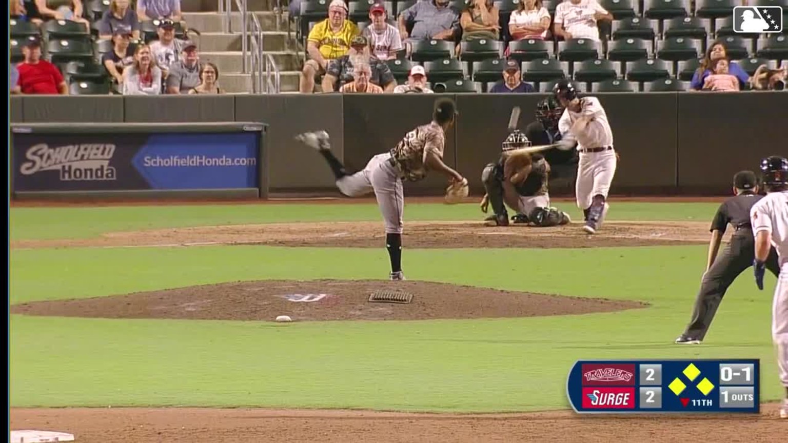 Dalton Shuffield walks it off | 08/17/2024 | Wind Surge