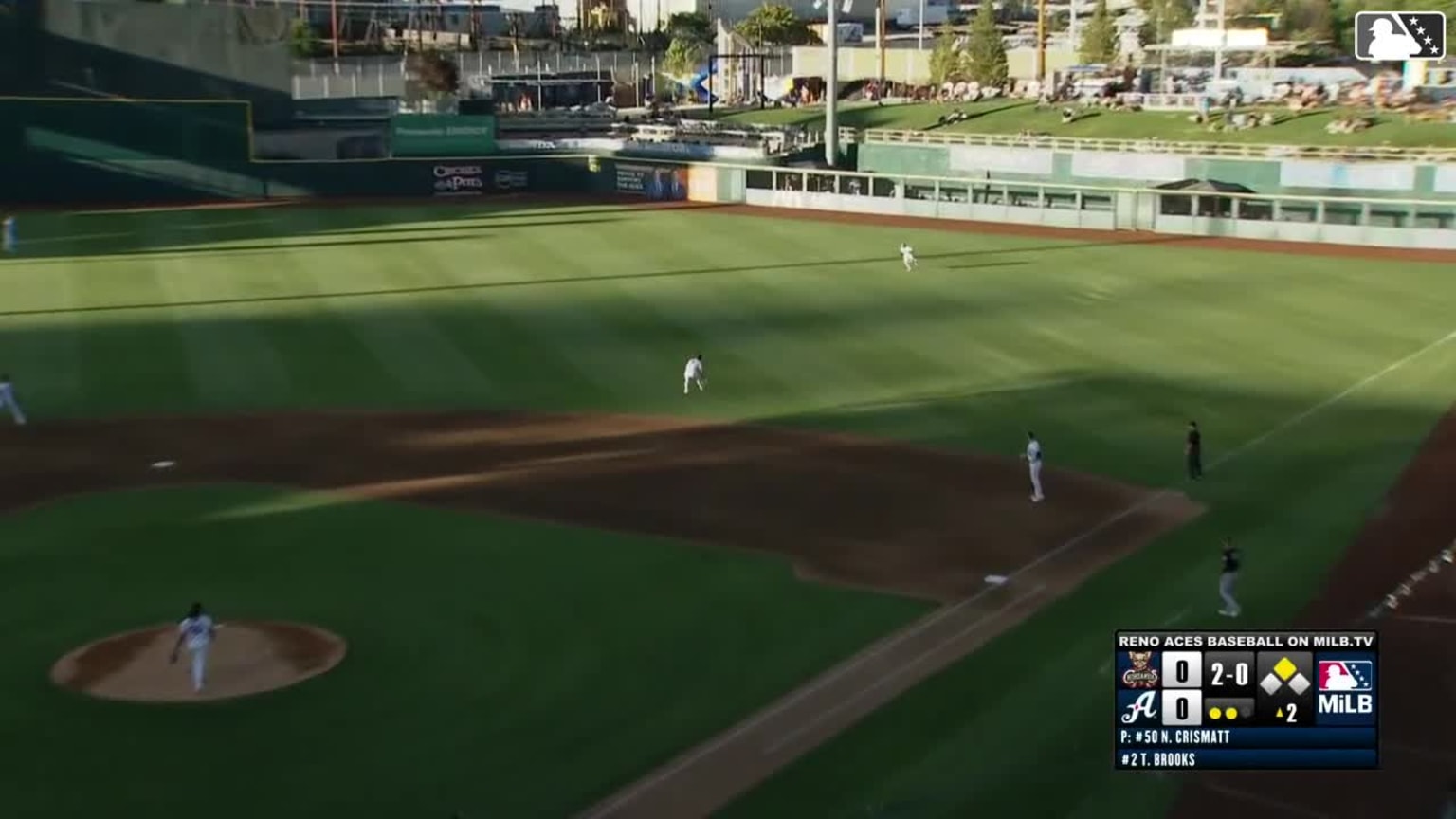 Tommy Troy's jumping catch | 08/14/2025 | Aces
