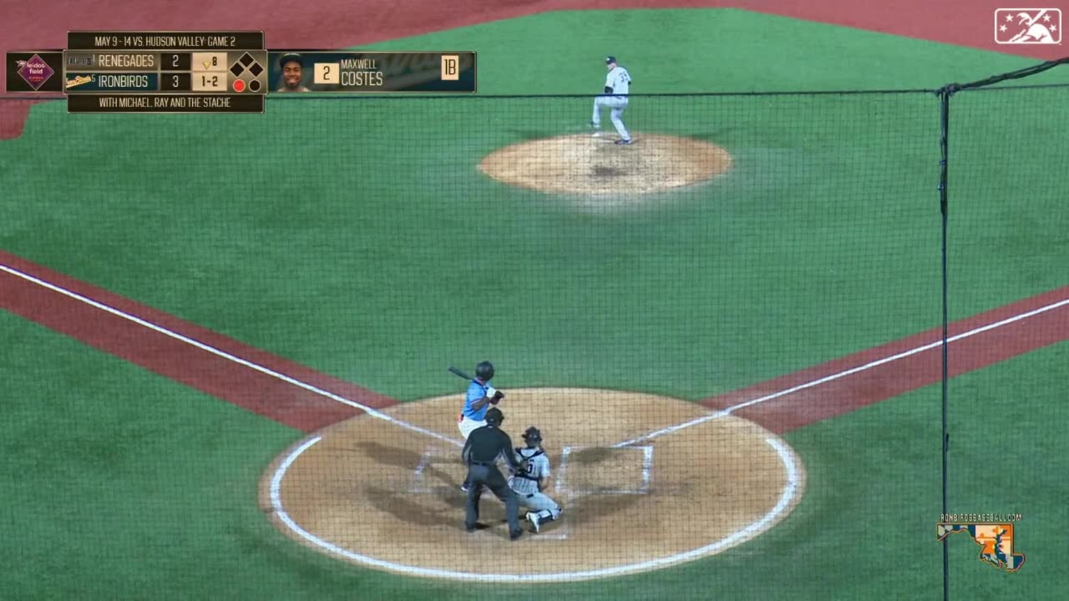 Jake Lyons' 9th strikeout | 05/11/2023 | IronBirds